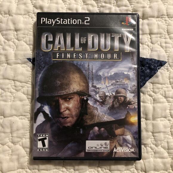 Video Games & Consoles | Call Of Duty Finest Hour For Playstation 2 Ps2 ...